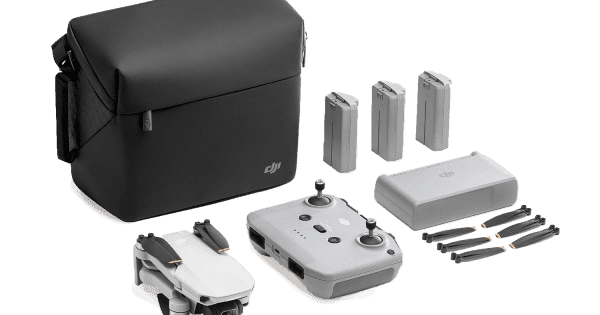 DJI Mini 2 Fly More Combo Ultralight and Foldable Drone Quadcopter Dimprice